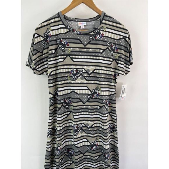 LuLaRoe | Tops | Nwt Lularoe Maria Szs Motorcyclestars Shirt Dress ...